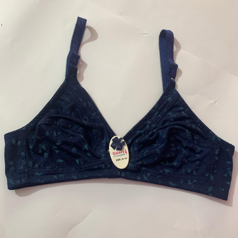 Comfortable Printed Soft Cotton Beauty Bra – silkynsoft.com