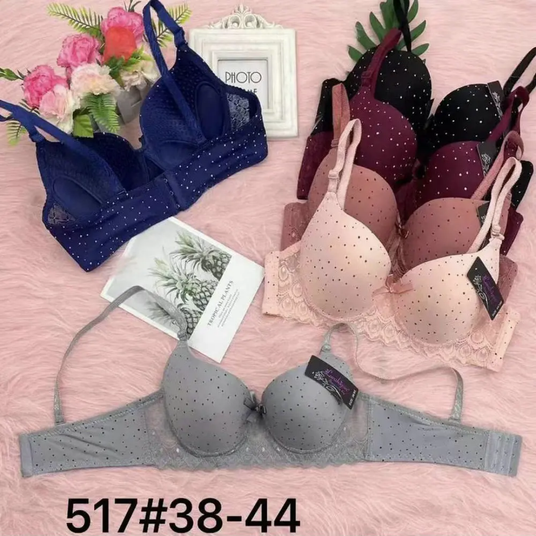 💖 Stylish & Comfortable – Push-Up Padded Bra 517💖 – silkynsoft.com