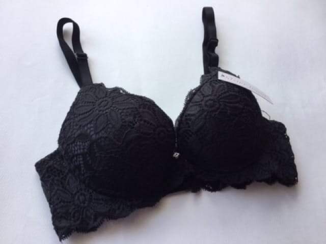 Thick bubble bra, ,push-up style, lace fabric, very beautiful pushup b ...